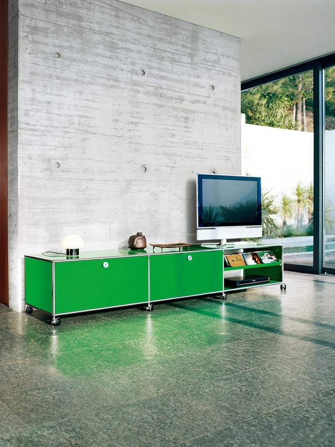 USM Haller TV-/Hi-Fi-Lowboard, Customisable | USM Haller | USM Haller ...