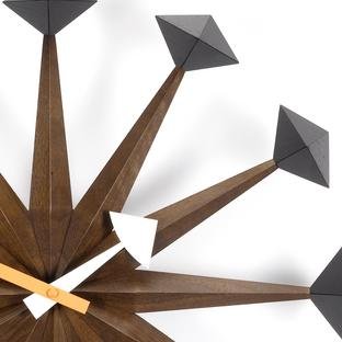 Polygon Clock | Vitra | Clocks - Designer furniture from smow