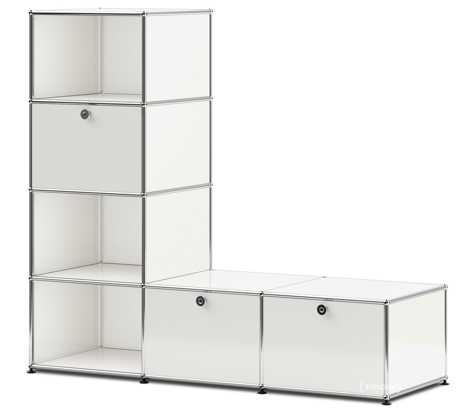 USM Haller Clothes Rack/Bench Type 1, Pure white RAL 9010 | USM Haller ...