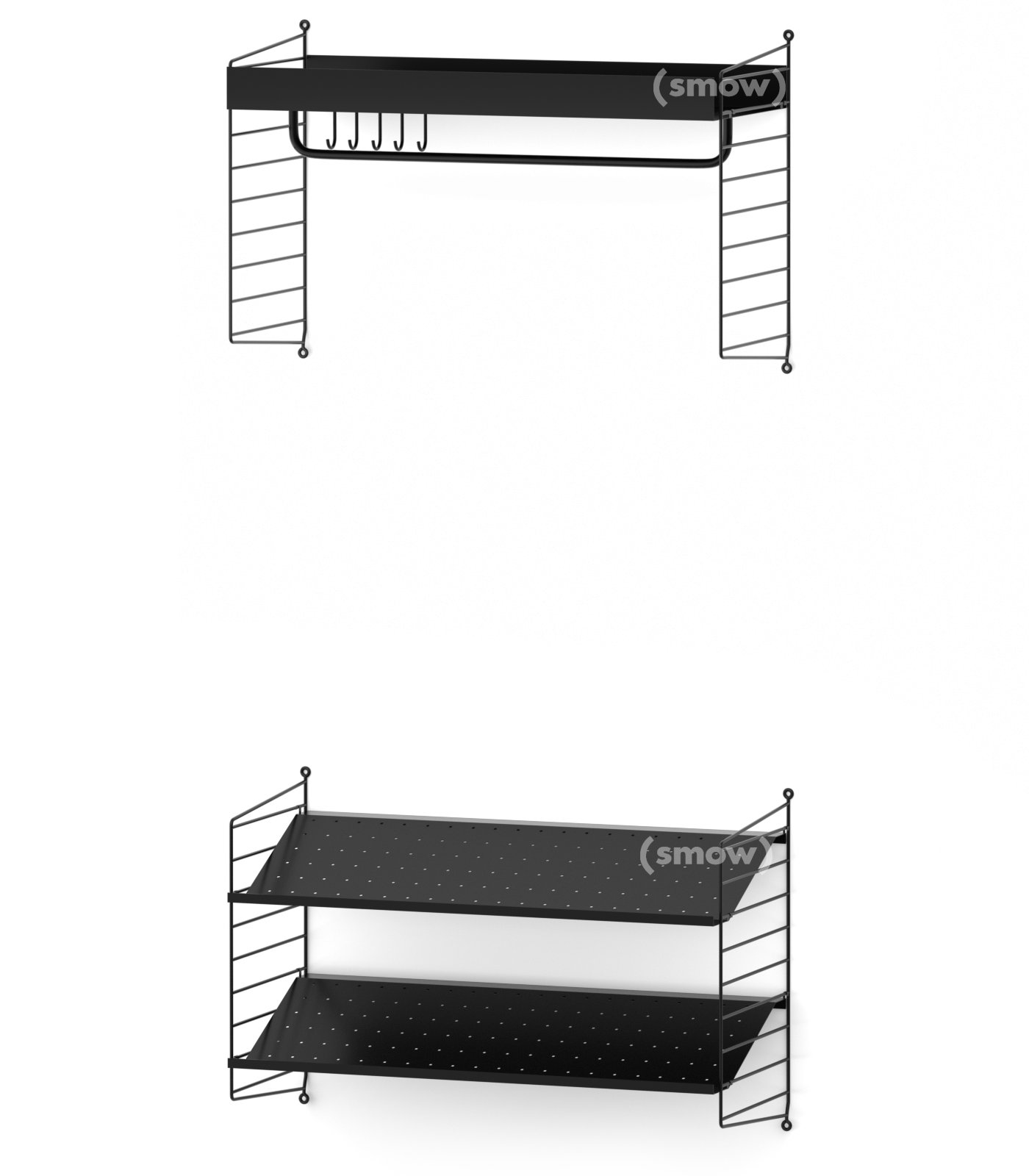 String System Coat Rack | String Furniture | Wardrobes - Designer ...